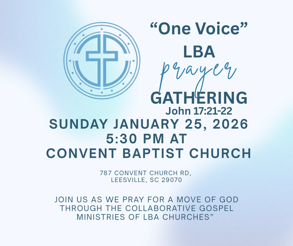 "One Voice" Prayer Gathering — Lexington Baptist Association
