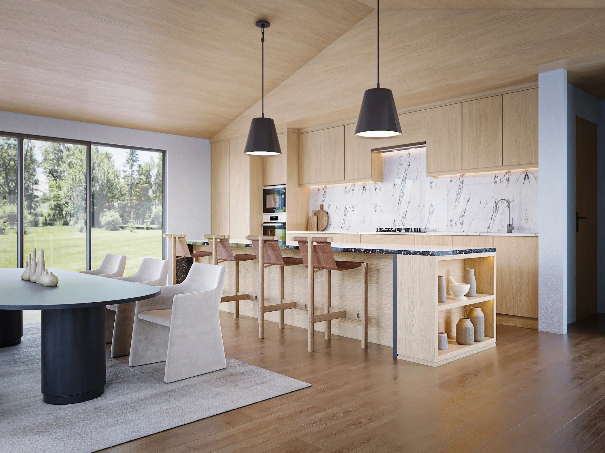 How to Mix Wood Tones in Interior Design: Oak, Walnut, and More — Zoie ...