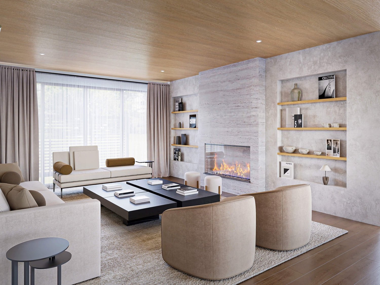 How to Mix Wood Tones in Interior Design: Oak, Walnut, and More — Zoie ...
