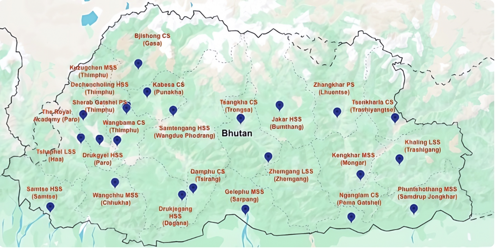 Bhutan Baccalaureate — Druk Gyalpo's Institute