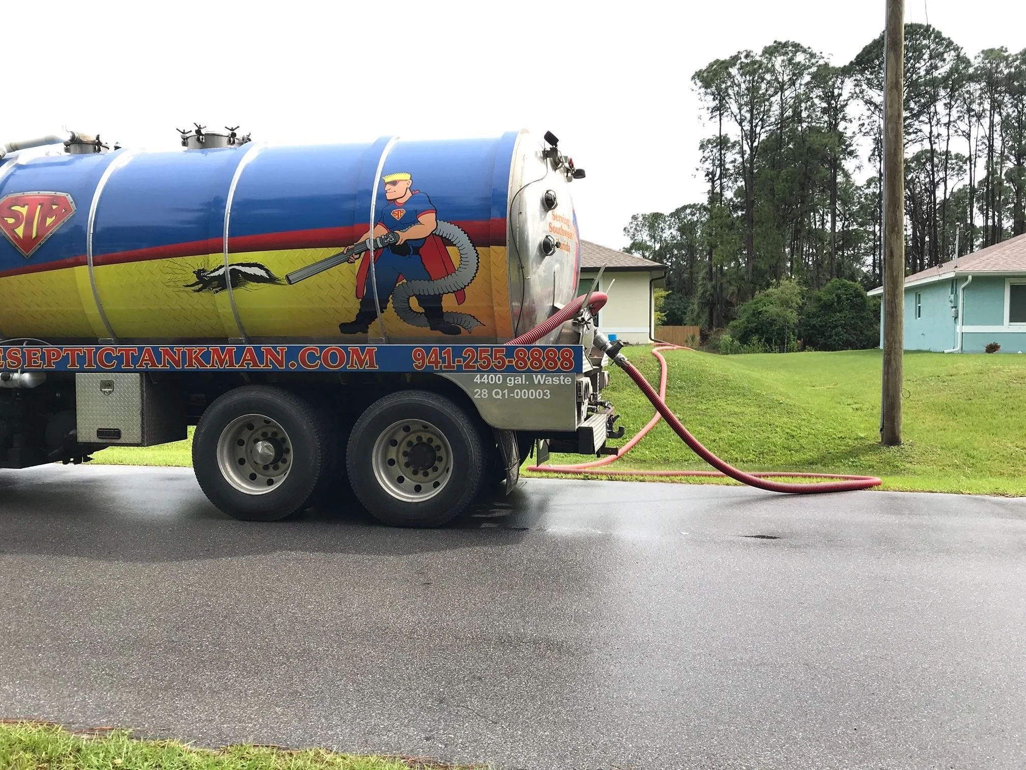 Septic Tank Installation in Punta Gorda, FL — Septic Tank Man