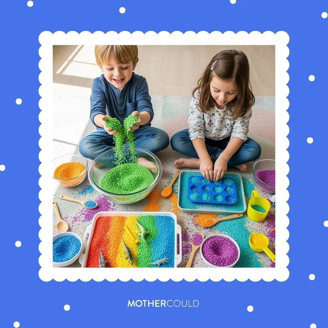 How to Dye Oats for Sensory Play: A Colorful DIY Adventure | Mothercould