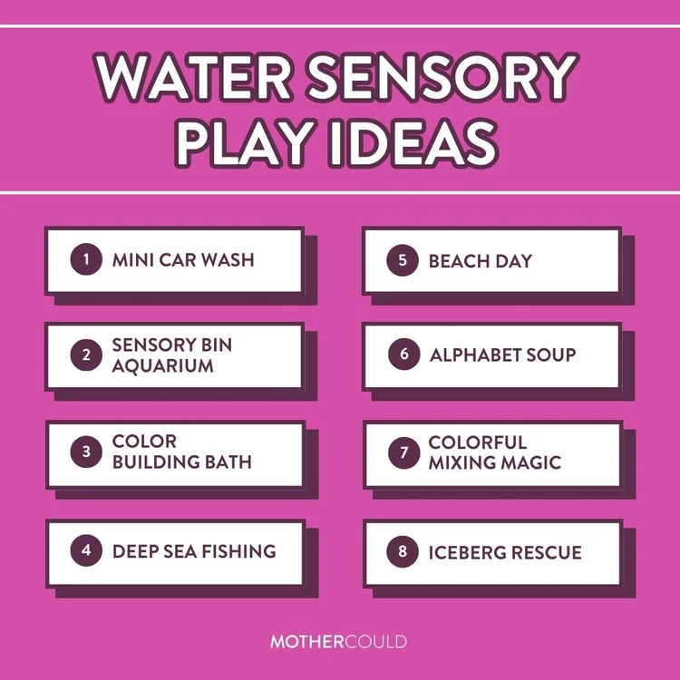 8 Water Sensory Play Ideas for Cool and Creative Fun | Mothercould