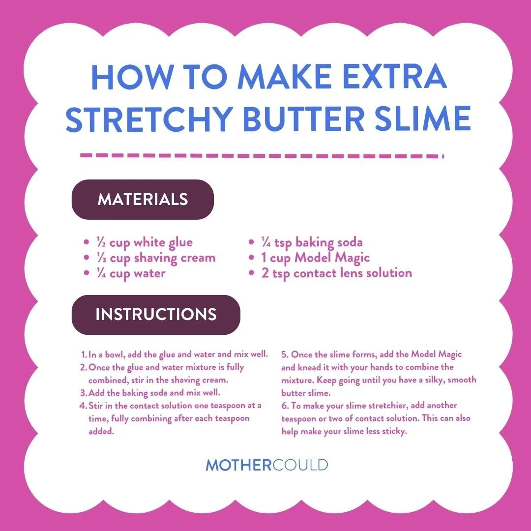 How to Make Your Slime More Stretchy | Mothercould