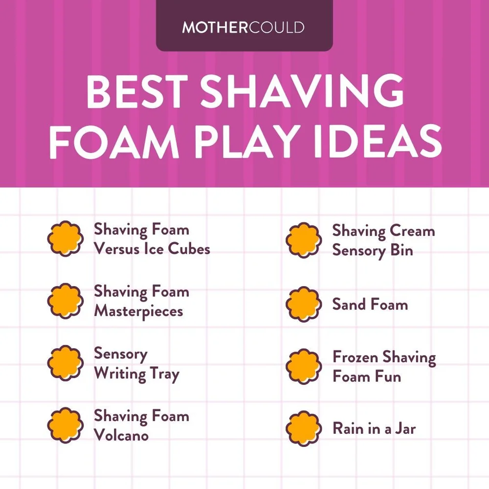 Transform Play Time: Shaving Foam Sensory Play Recipe | Mothercould