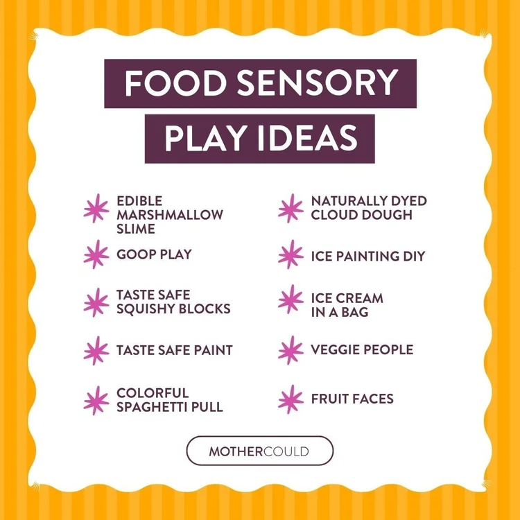 Sensory Play Ideas for Kids Encouragement to Explore Foods | Mothercould