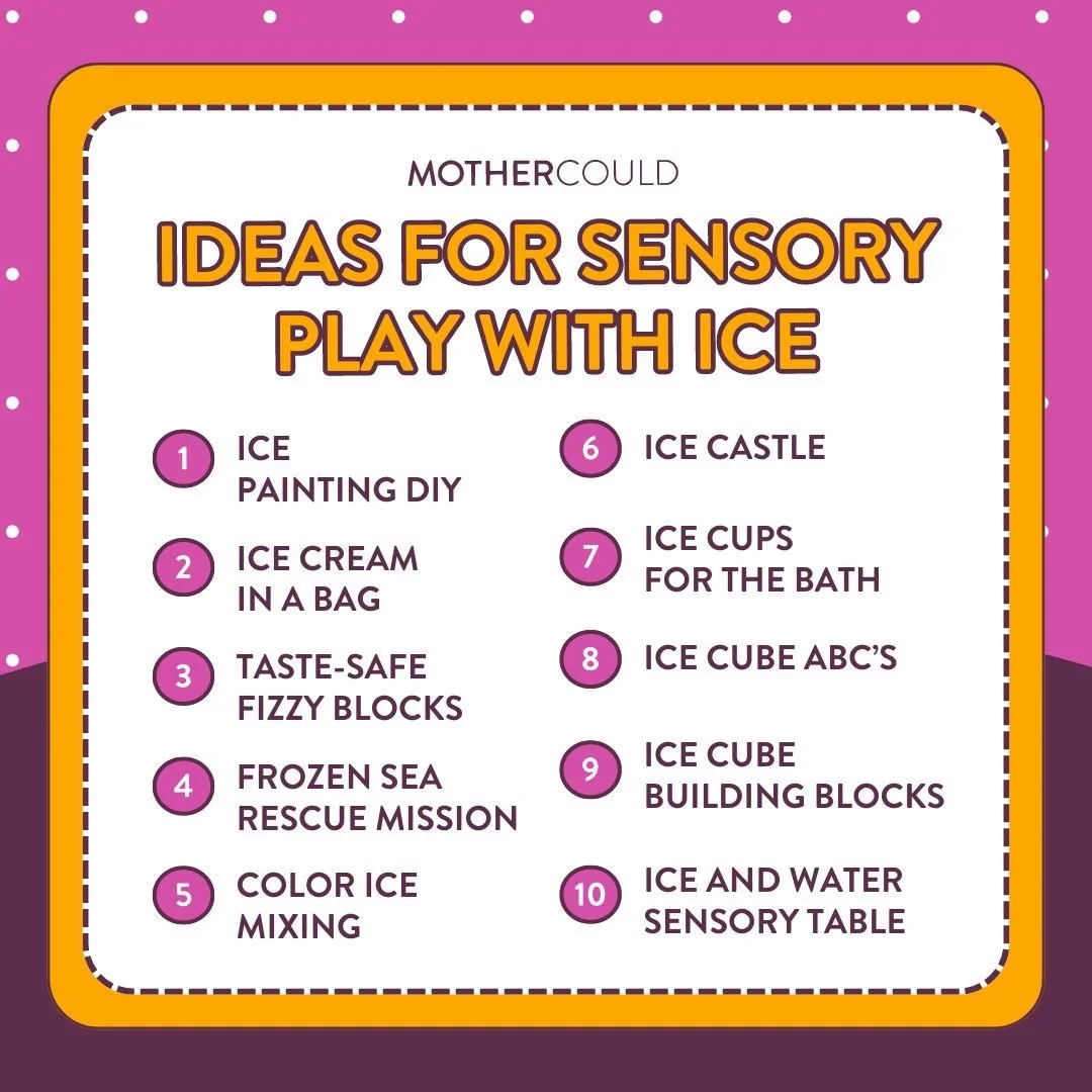 Let's Chill Out: 10 Ideas for Sensory Play With Ice | Mothercould
