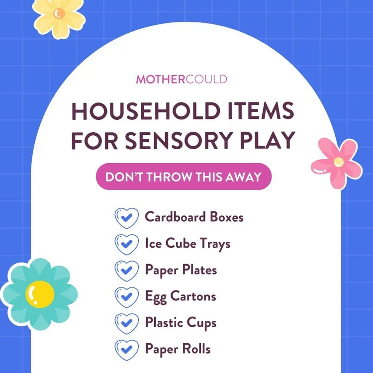 6 Household Items for Sensory Play : Don't Throw This Away | Mothercould