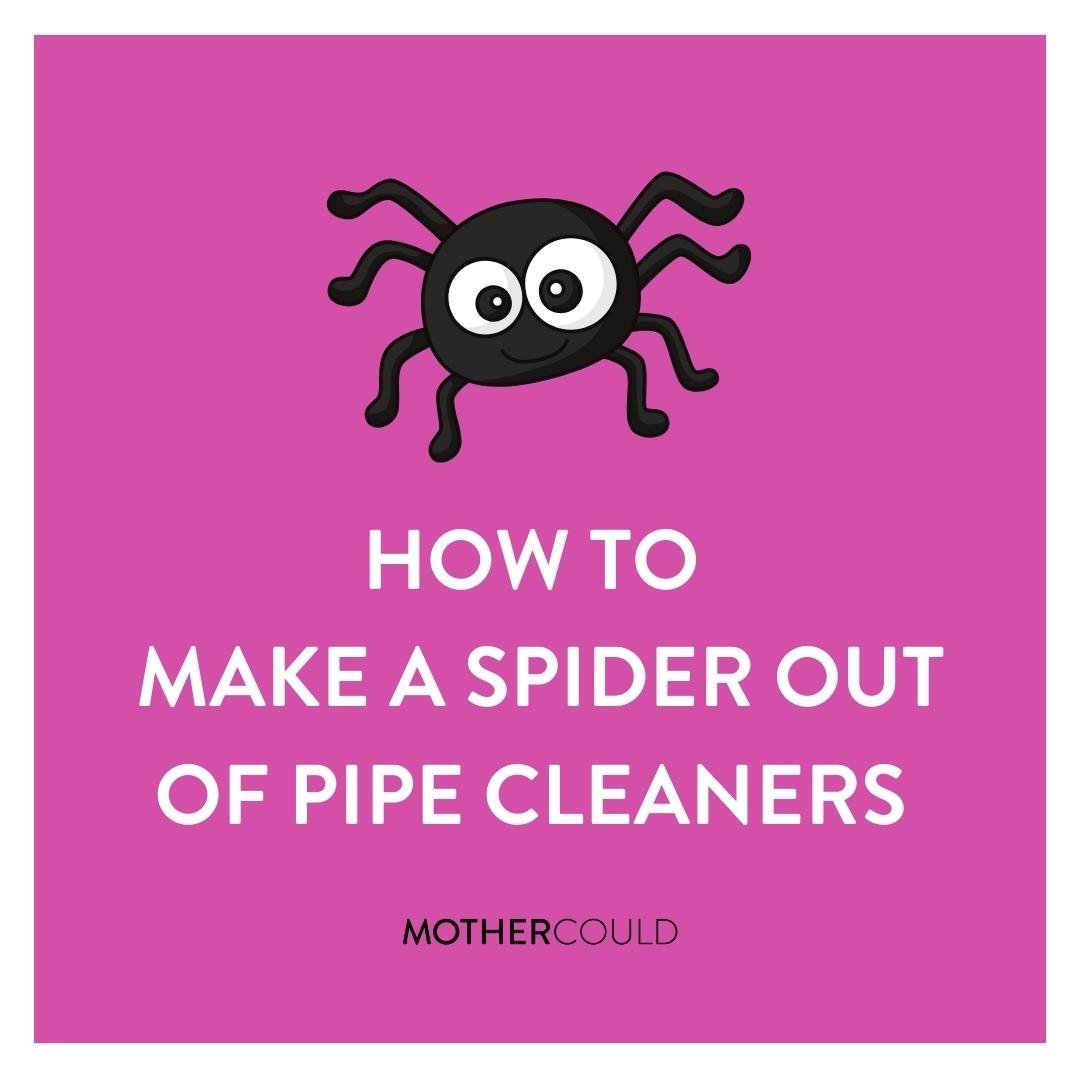 How to Make a Spider Out of Pipe Cleaners | Mothercould