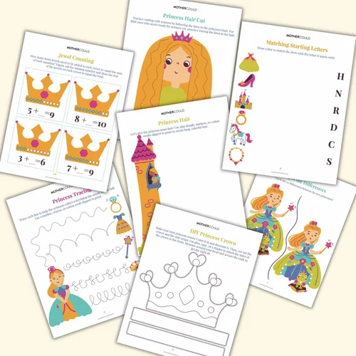 Princess Activity Pack | Mothercould