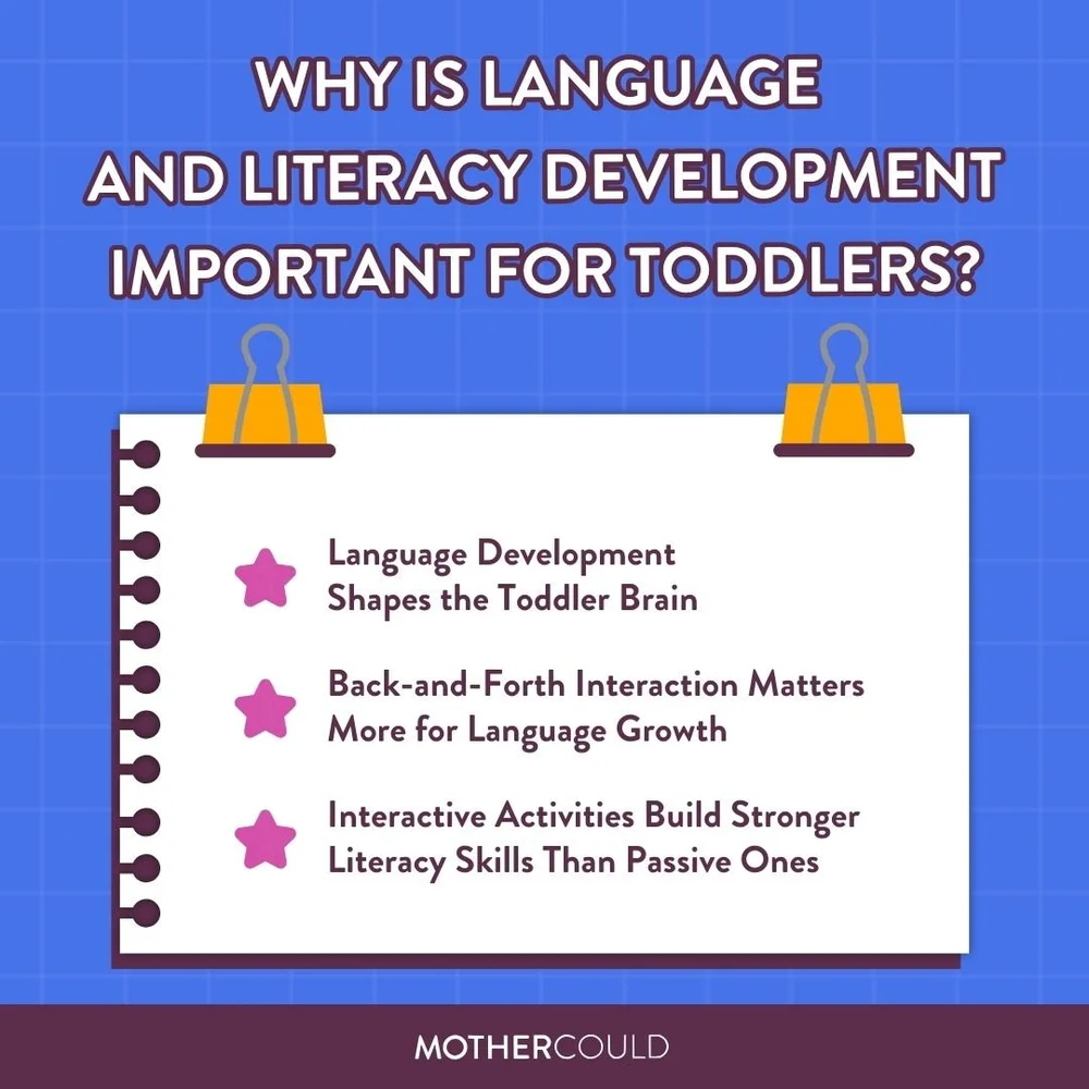 10 Language and Literacy Activities for Toddlers (Ages 1–3) | Mothercould