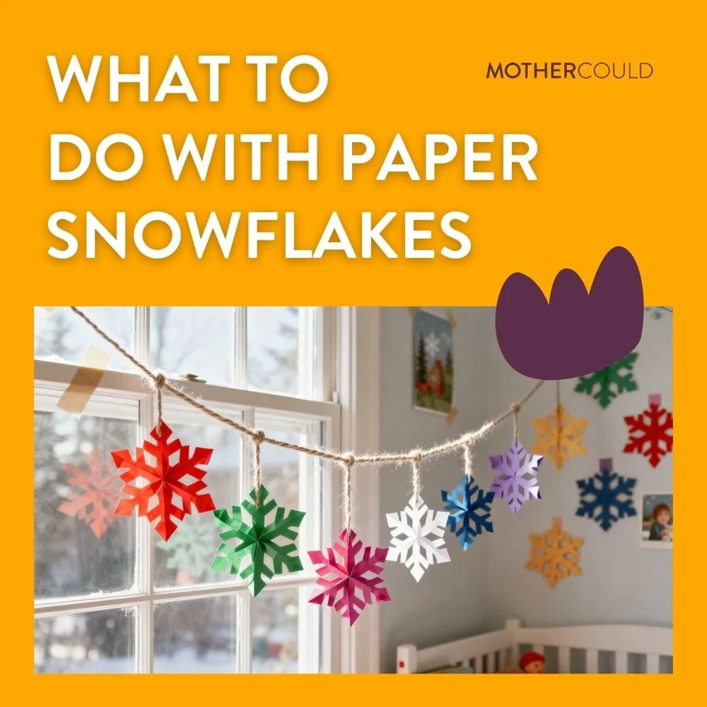 How to Make a Paper Snowflake: Easy Winter Craft for Kids | Mothercould