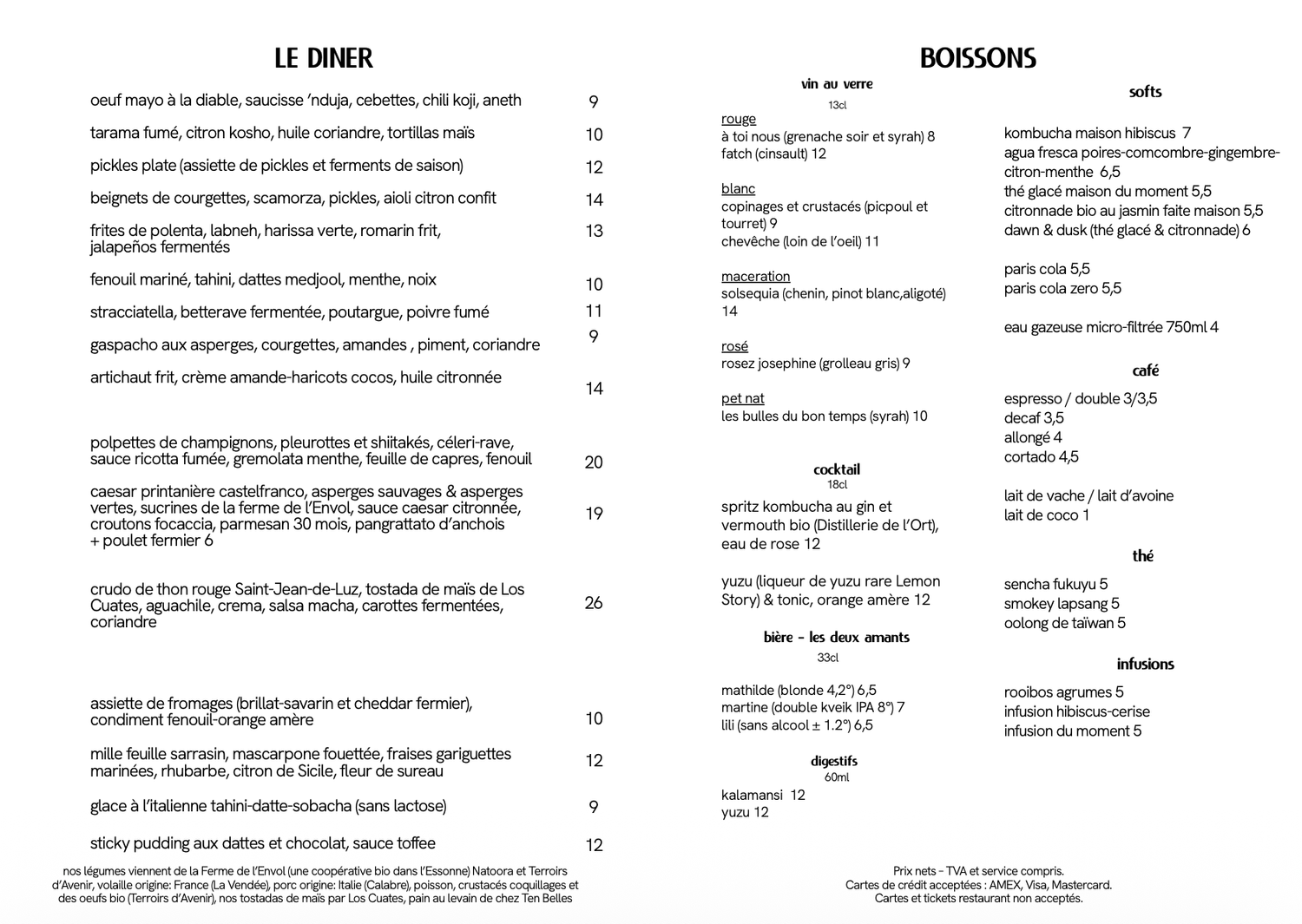 Chez Carrie - Restaurant Méditerranéen Californien et brunch végétal à ...