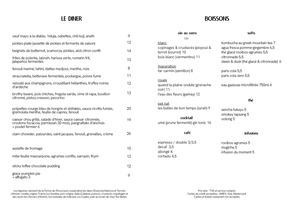 Chez Carrie - Restaurant Méditerranéen Californien et brunch végétal à ...