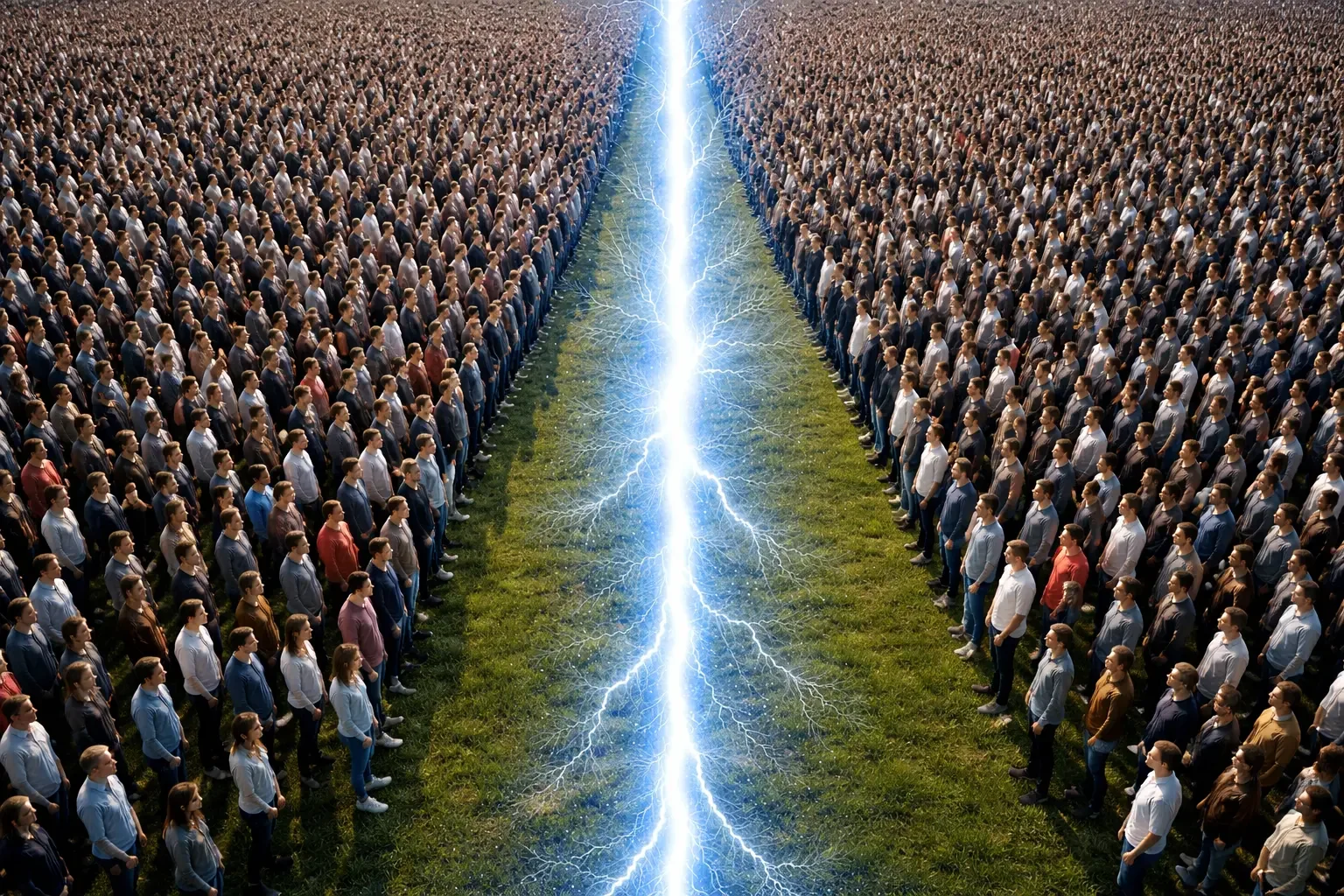 Polarization Can Persist Because It Is Not Recognized