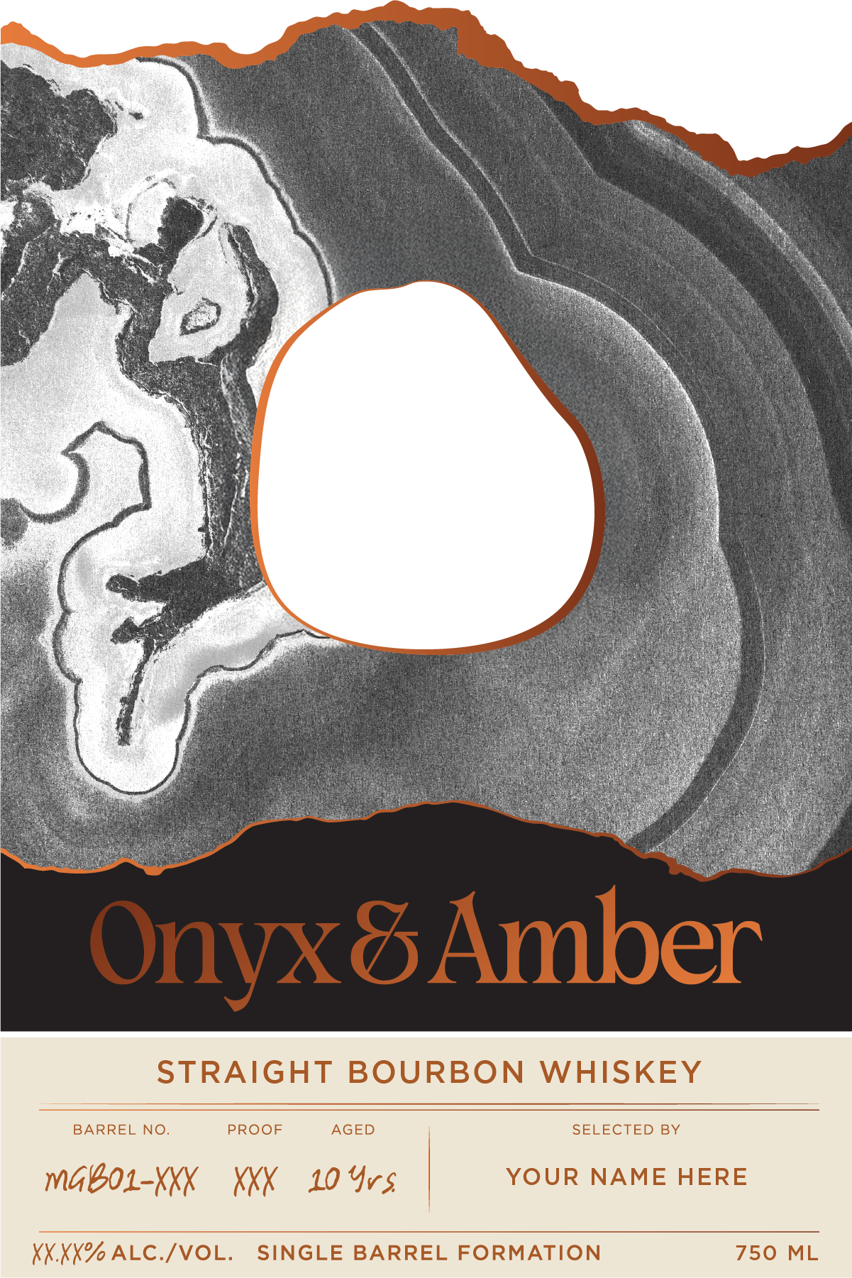 Single Barrel Formation — Onyx & Amber