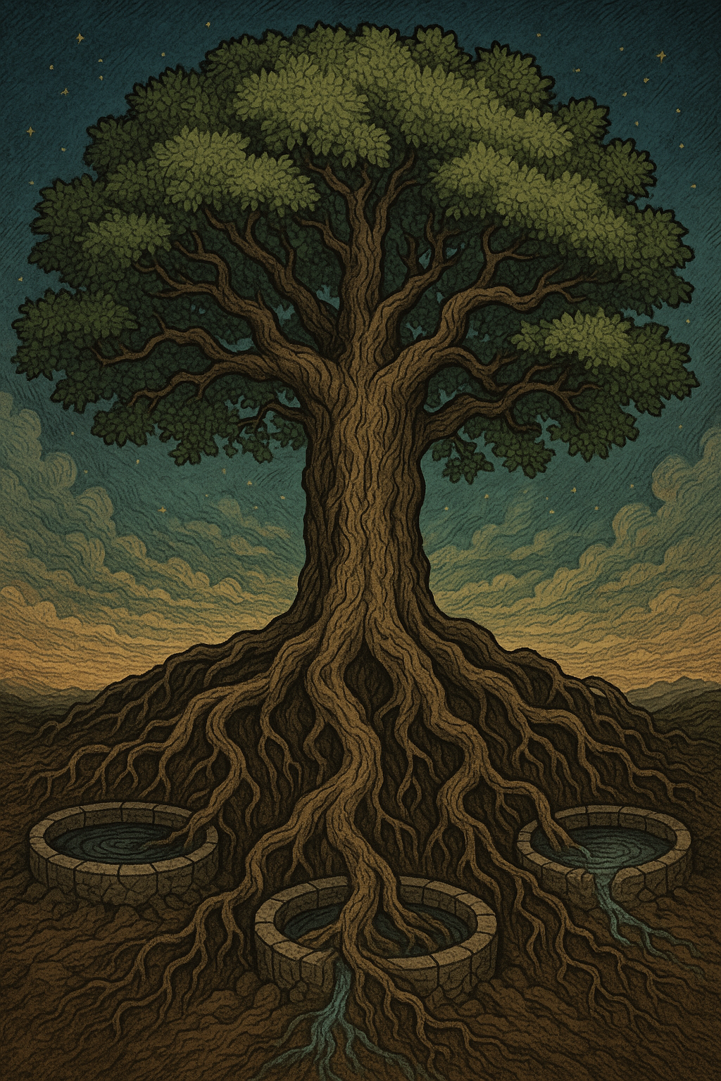 Yggdrasil: The Norse World Tree – Myth, Roots, Realms, and Modern ...