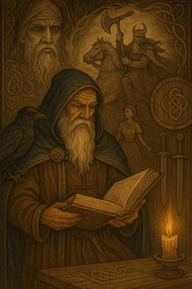 The Prose Edda: Norse Mythology, Snorri Sturluson & Legacy — Wyrd & Flame