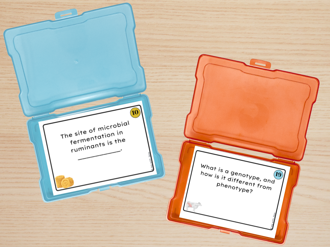 How to Use Task Cards in the Agriculture Classroom: Engaging Ideas for ...