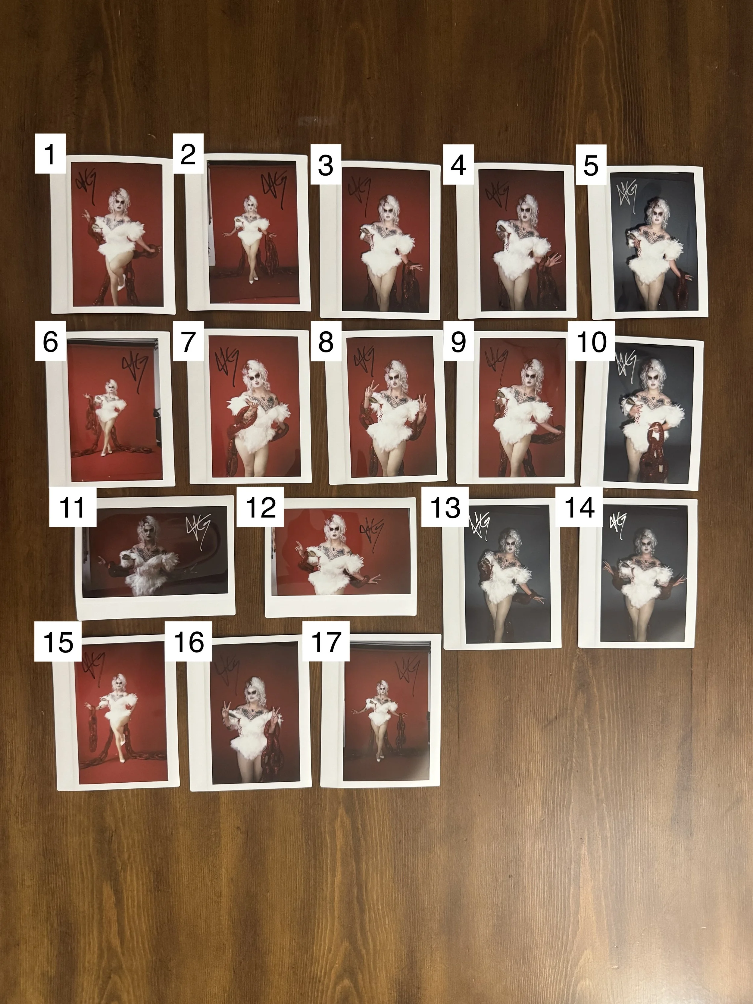 Perp Walk Polaroid — Van Goth