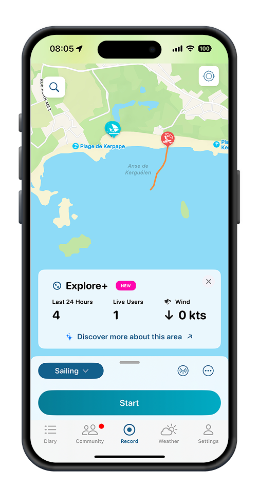 Waterspeed App | Watersports Tracker | GPS Marine Tracking App