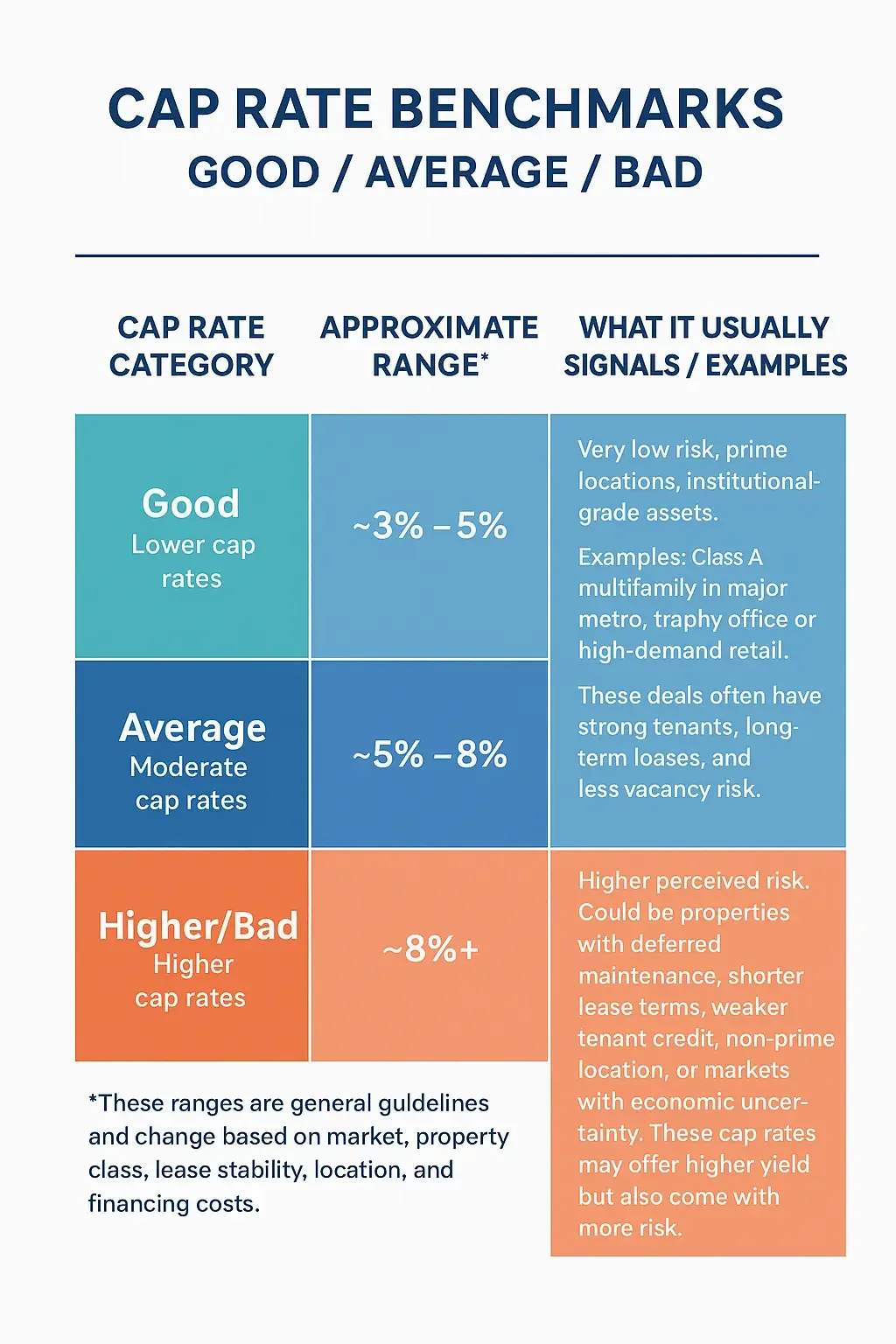 What is a Cap Rate? A Key Metric in Commercial Real Estate Investing ...