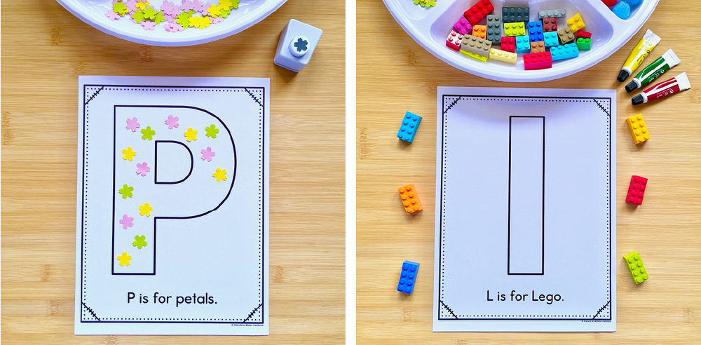 Alphabet Activities for Kids: Fun Printable Learning Centers + Freebies ...