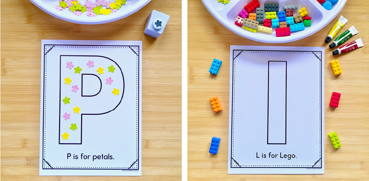 Alphabet Activities for Kids: Fun Printable Learning Centers + Freebies ...