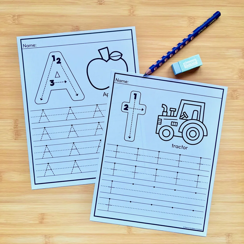 Alphabet Activities for Kids: Fun Printable Learning Centers + Freebies ...