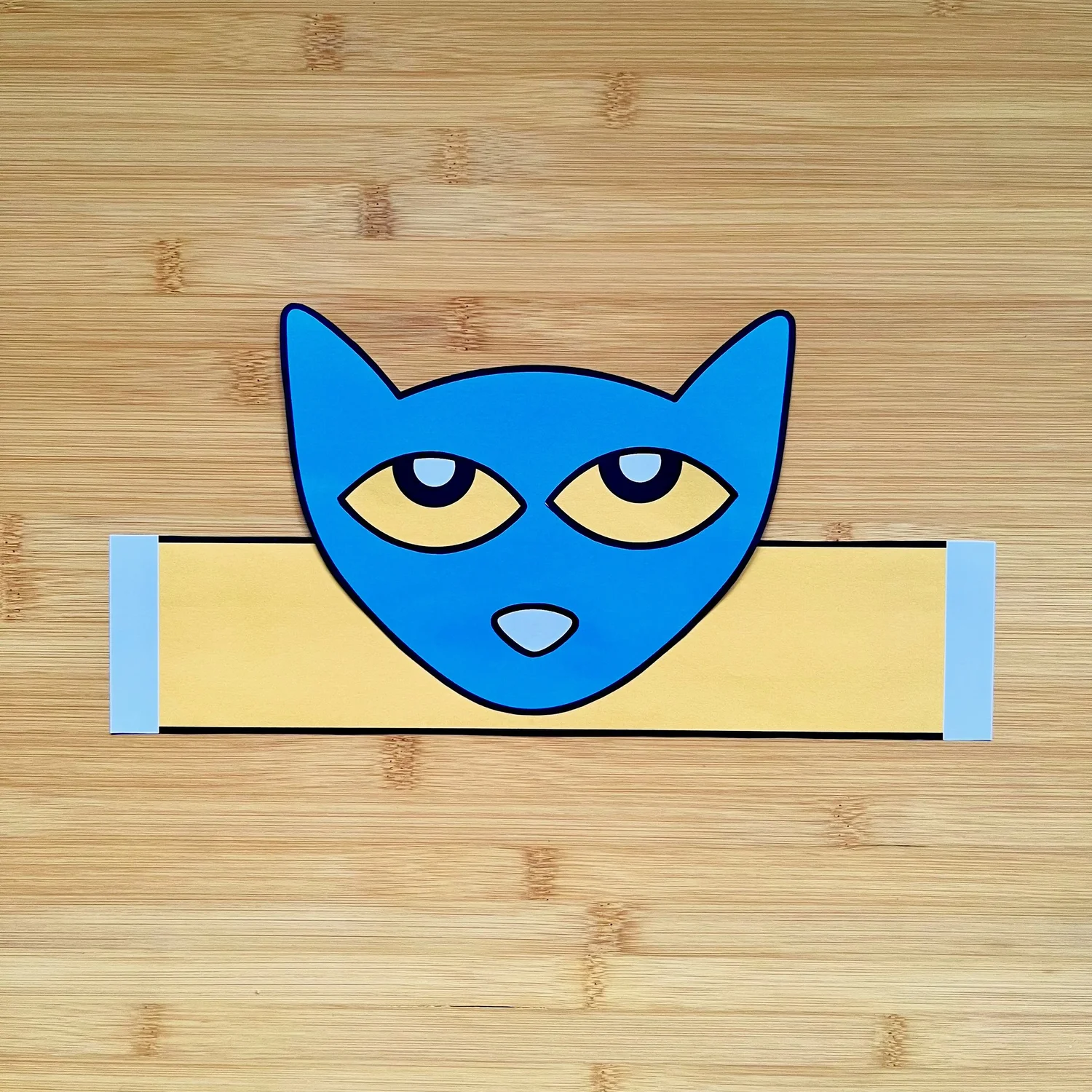 Pete the Cat Headband Craft | Free Printable Templates for Kids | Stars ...