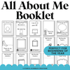 Free “All About Me” Printable Booklet for Kindergarten & Early Learners ...