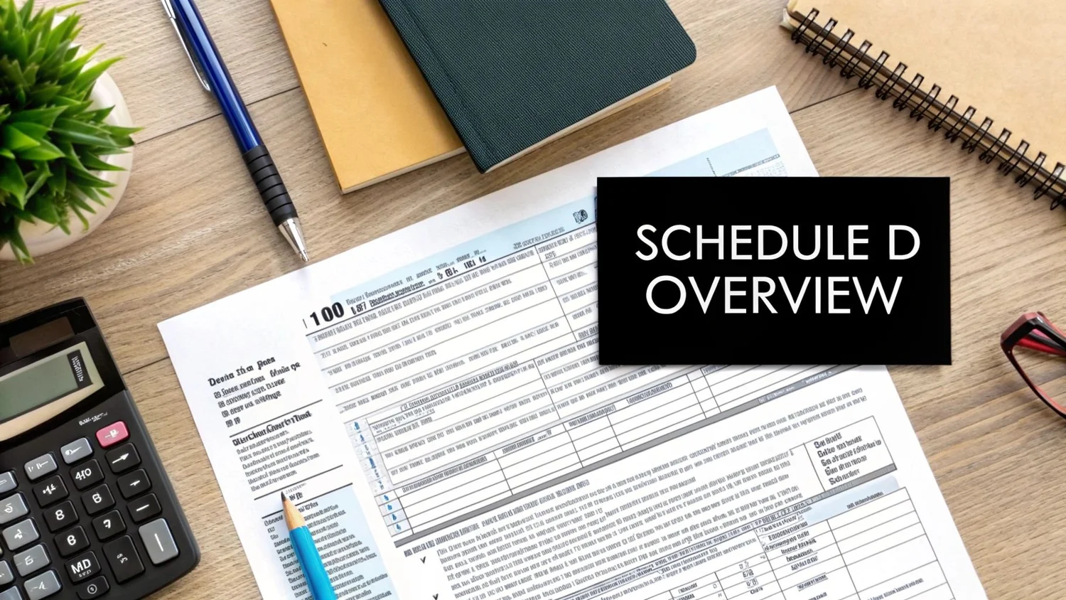 1040 Schedule D Instructions: Your Complete Tax Guide — Stephen A ...
