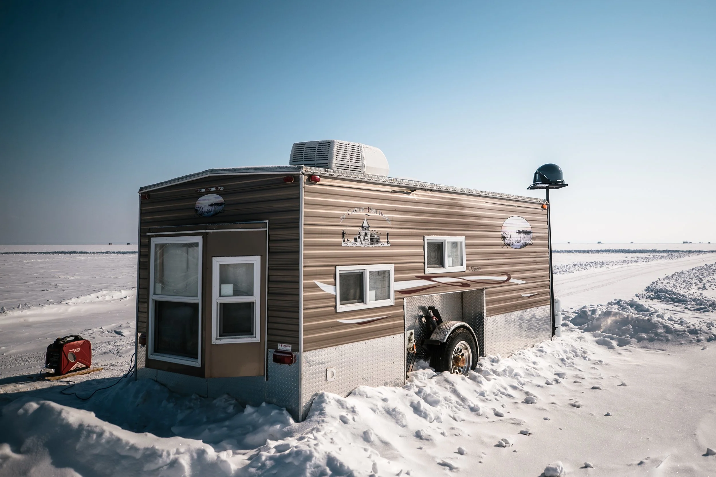 Fish House Rentals — North Mille Lacs Ice Fishing