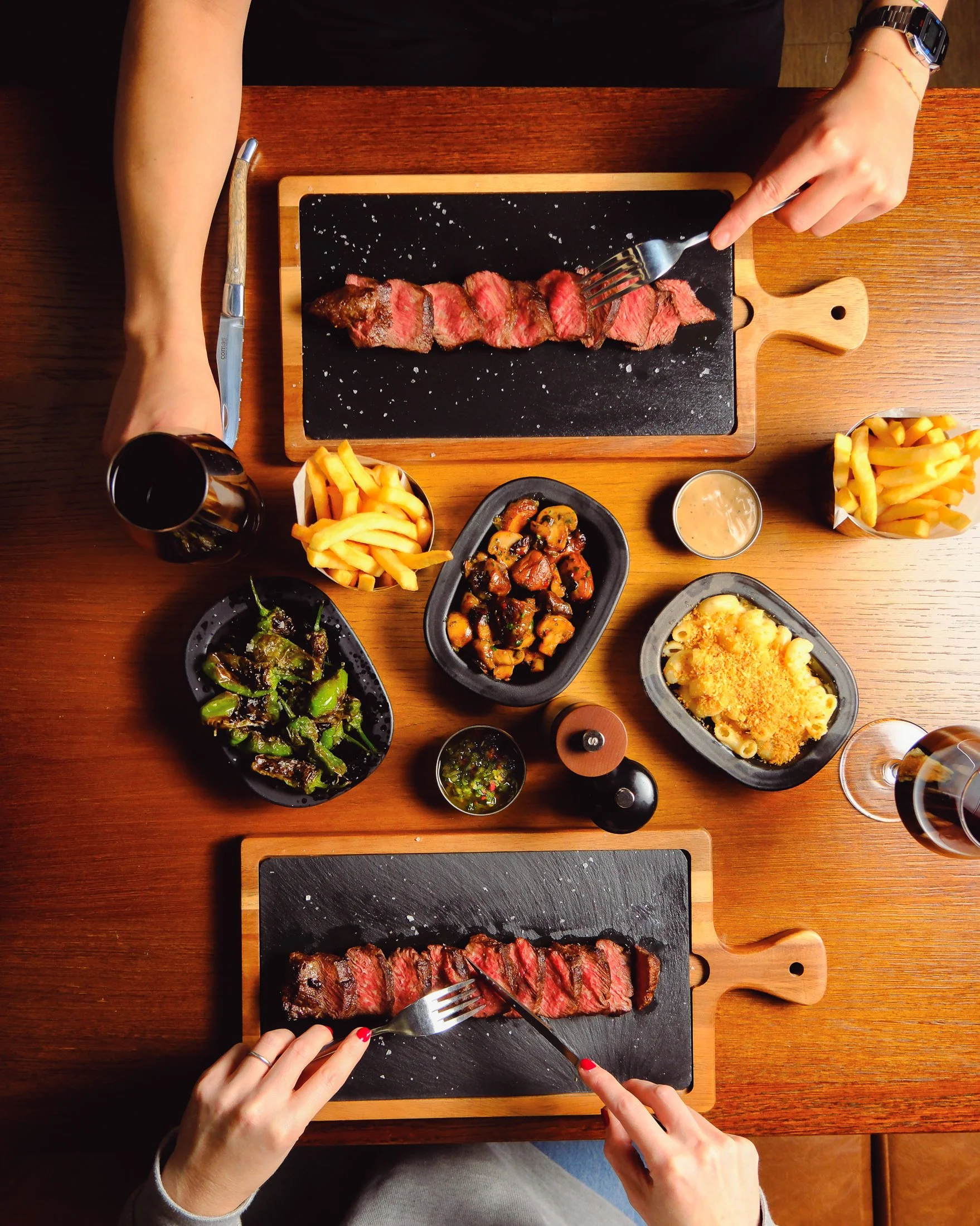 Menus | Steak with quality and provenance — Top Cut - Flat Iron Steak ...