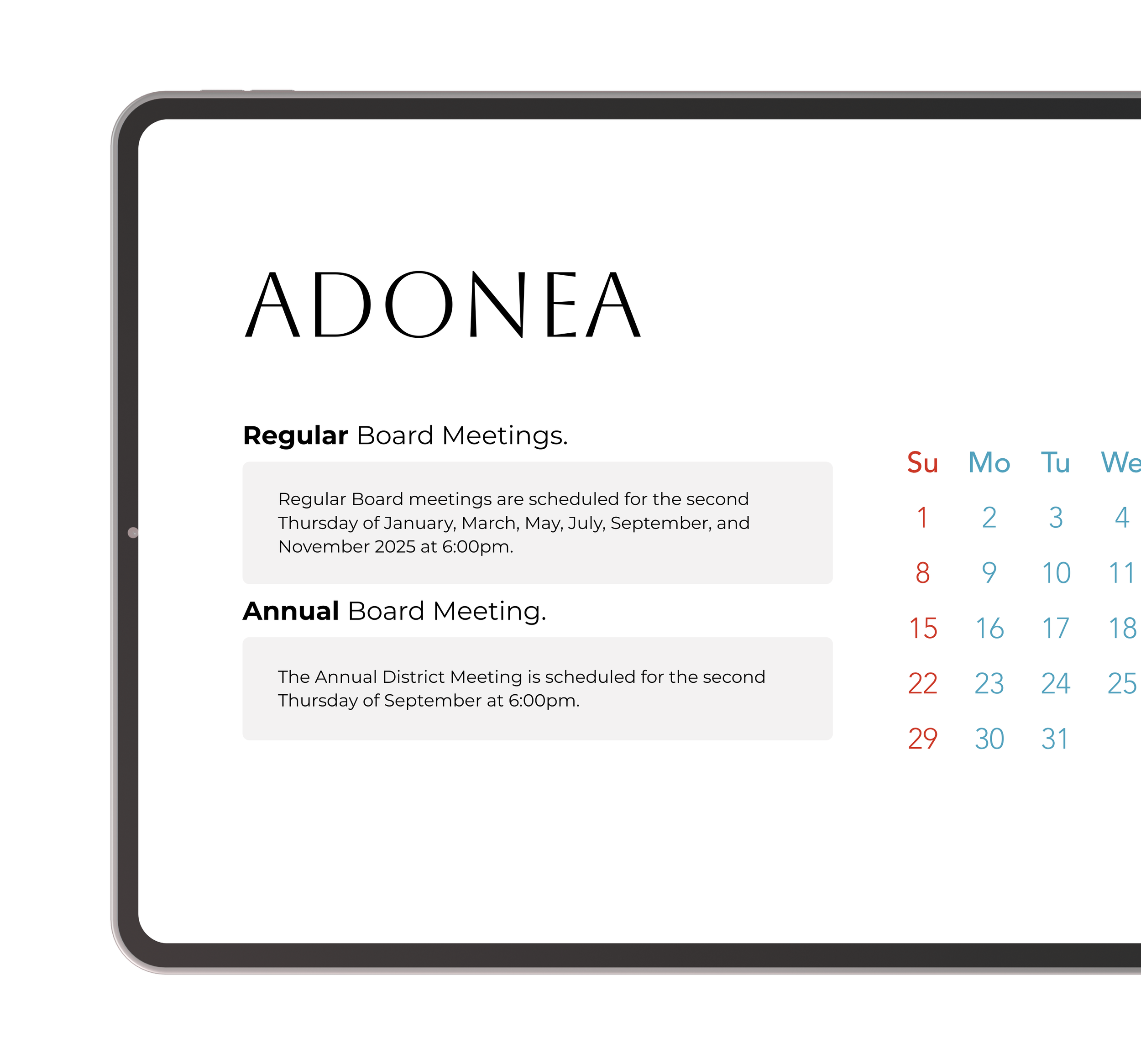 Adonea Metro District No. 2 | Explore Your Community & Get Involved