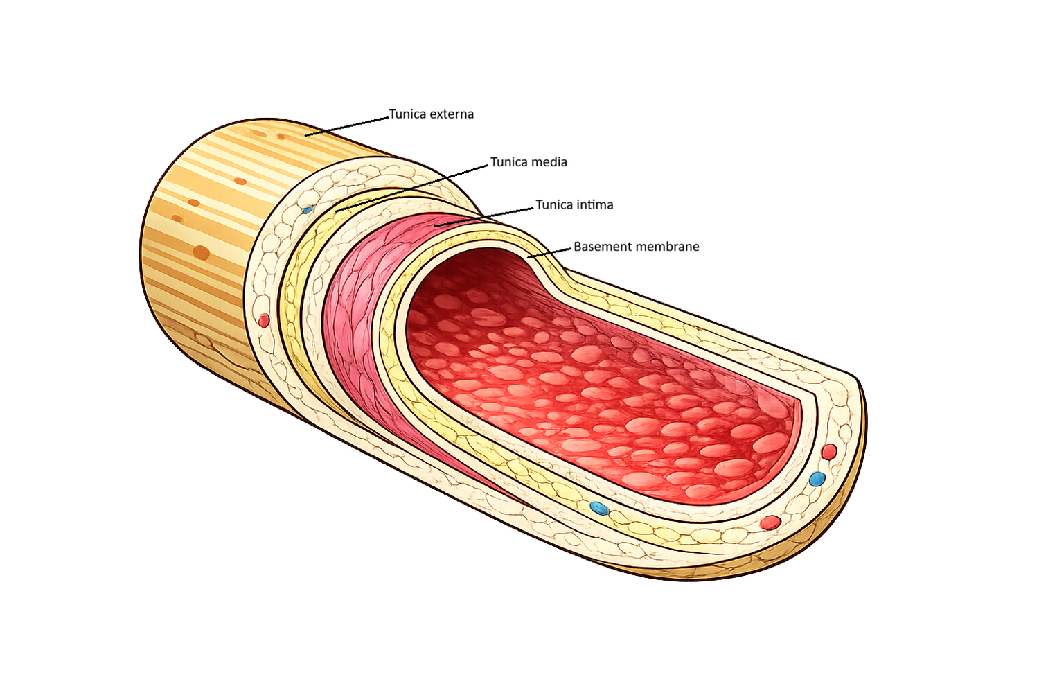 Blood Vessels: Arteries, Veins and Capillaries — The Nurse Brain
