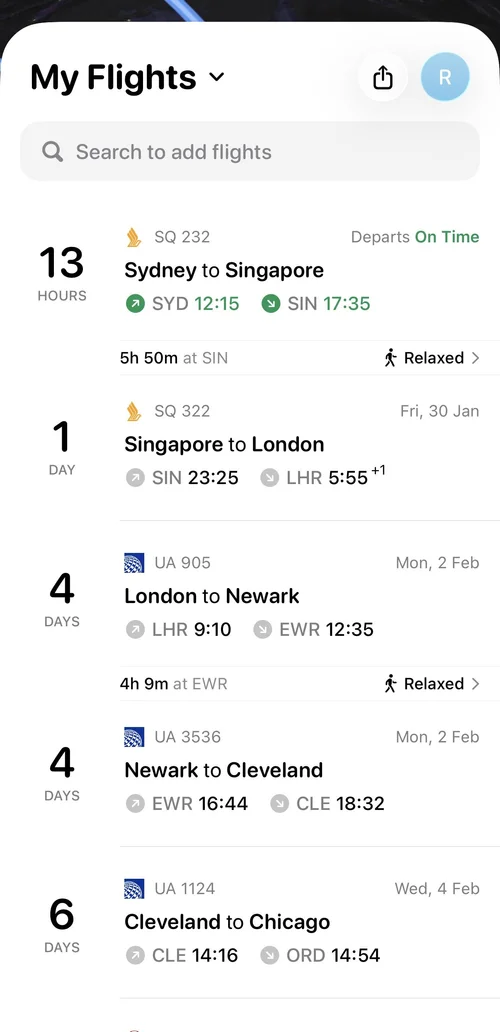 Flighty: The Flight Tracking App I Will Not Fly Without | Personal ...
