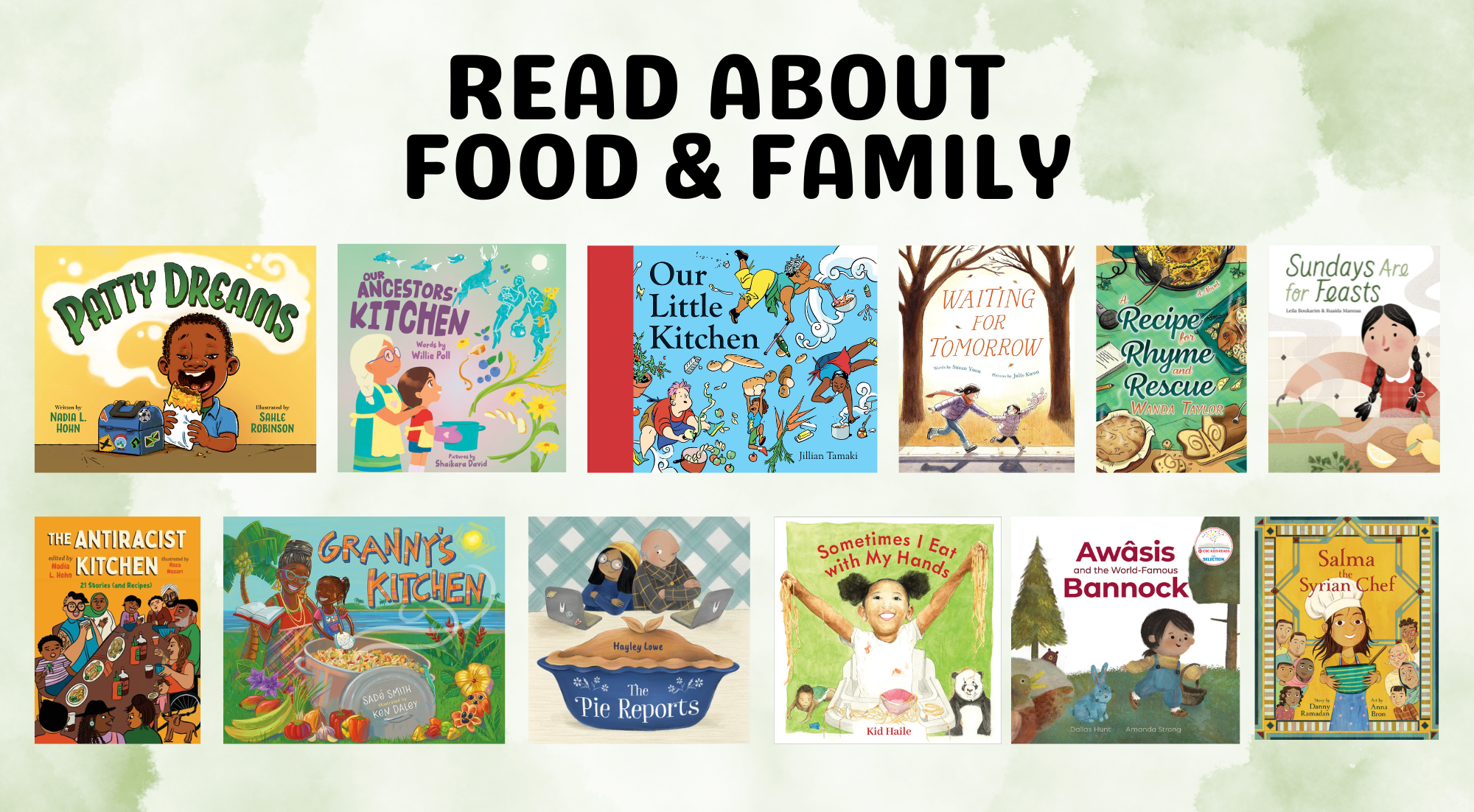 12 Books About Food and Family — The Children's Book Bank