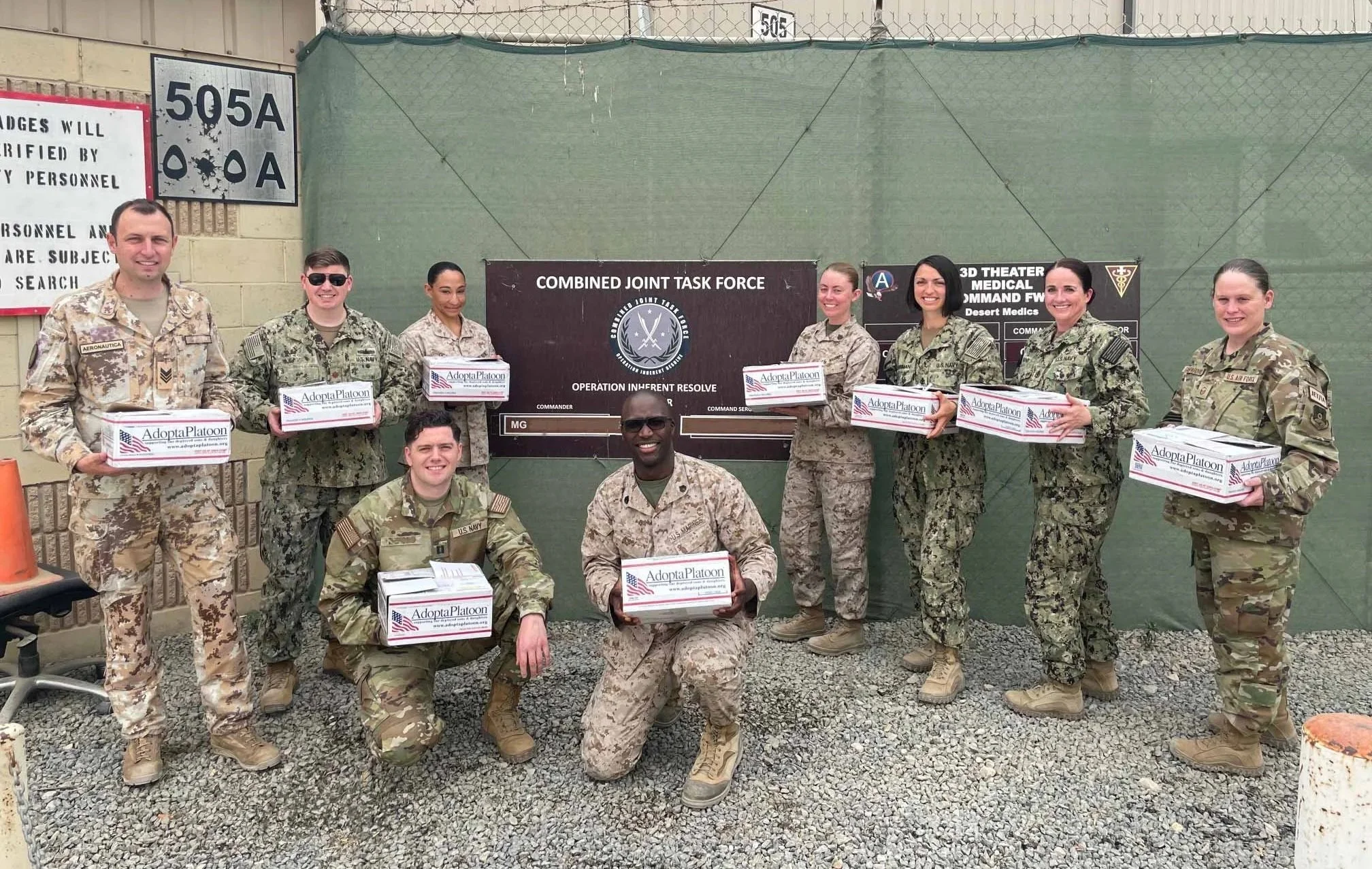 Adopt a Platoon | Support Troops – Act Now
