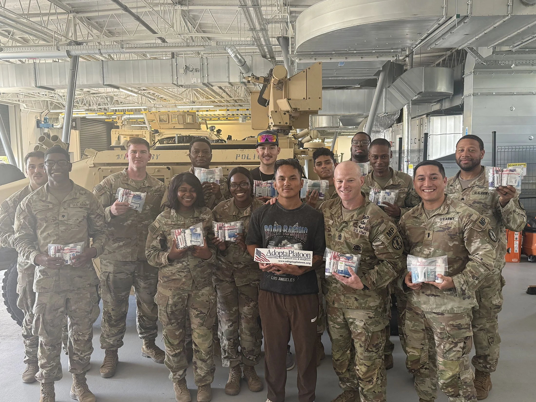 Adopt a Platoon | Support Troops – Act Now