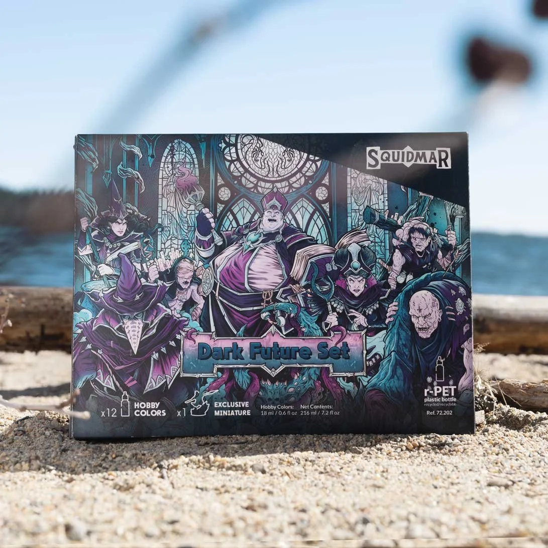 Squidmar Vallejo: The Dark Future Paint Set — SQUIDMAR MINIATURES USA