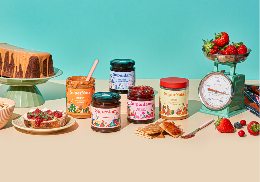 SuperJam 100% Fruit Spreads