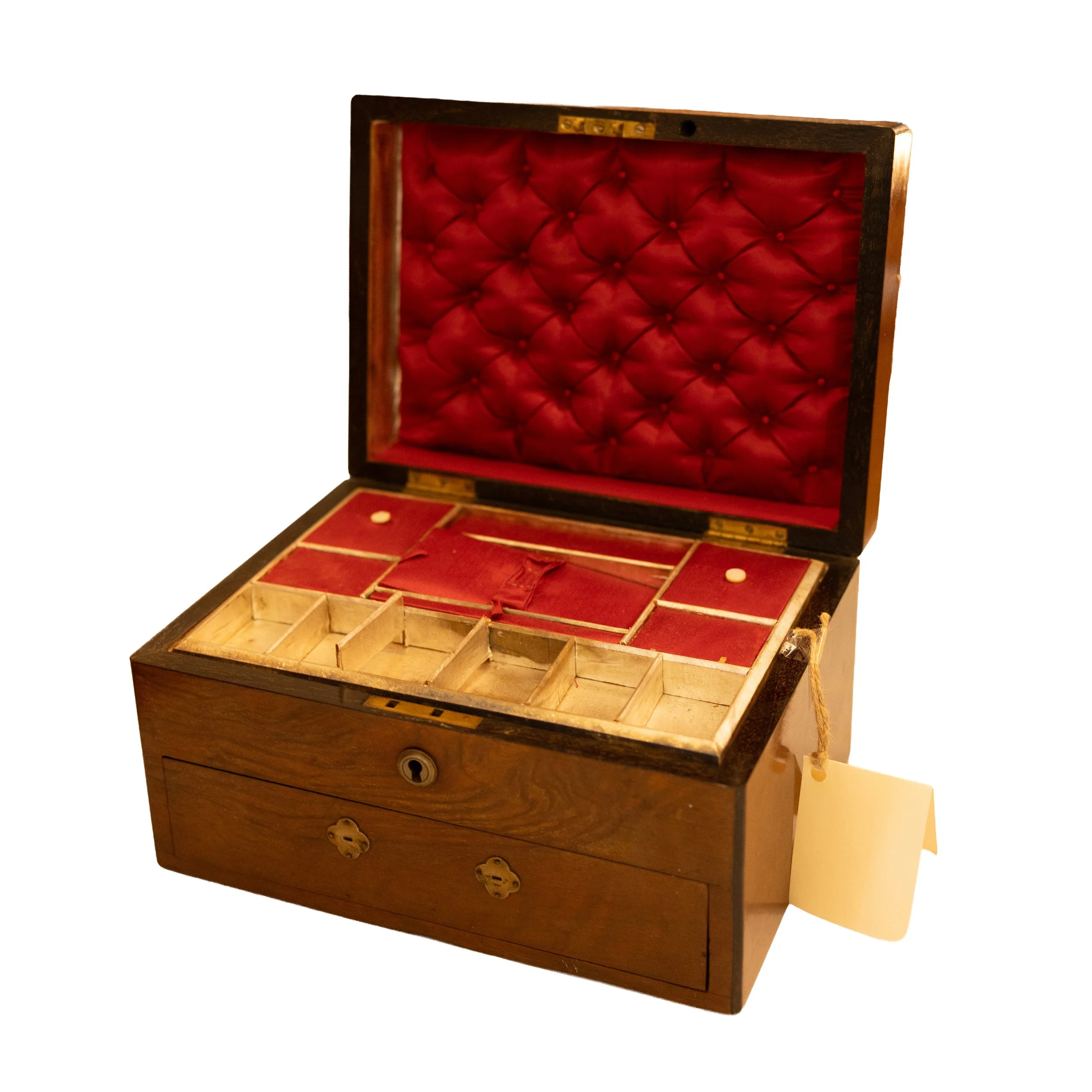 Late Victorian era - Jewelry/Sewing Box — Reuben Wade's Antiques