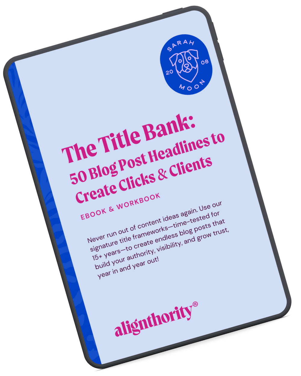 Blog Post Titles Ebook | Business Blog Post Topic Ideas - Sarah Moon ...