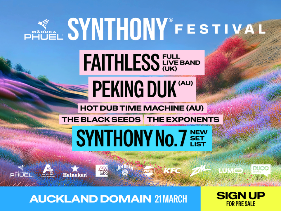 Synthony - Synthony Festival 2026 - Auckland - 21st March 2026 — Libel ...