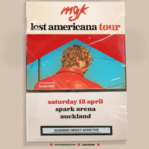 Machine Gun Kelly - Lost Americana Tour - Auckland - 18th April 2026 ...