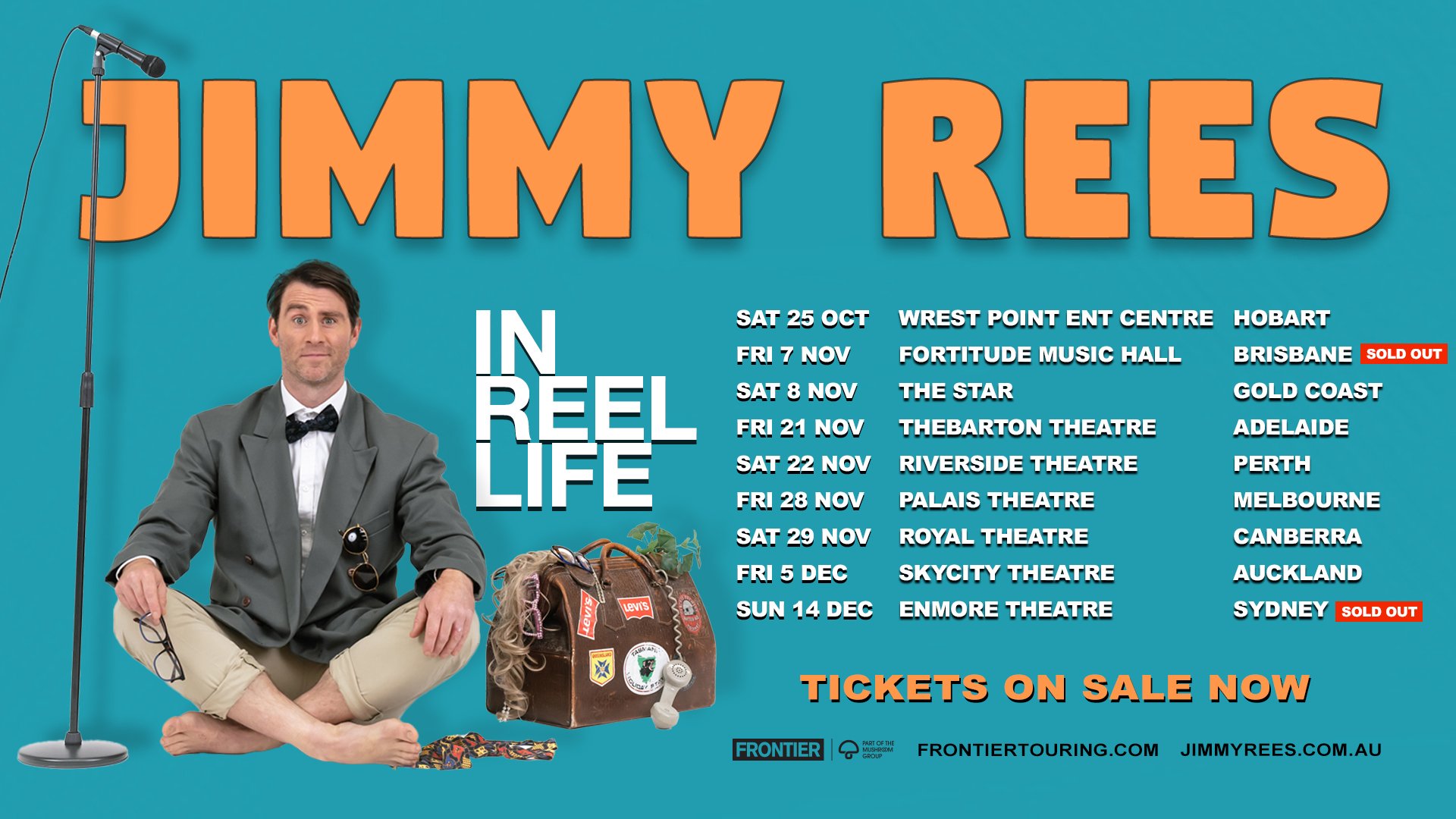 Jimmy Rees - In Reel Life - Auckland - 5th December 2025 — Libel Music ...