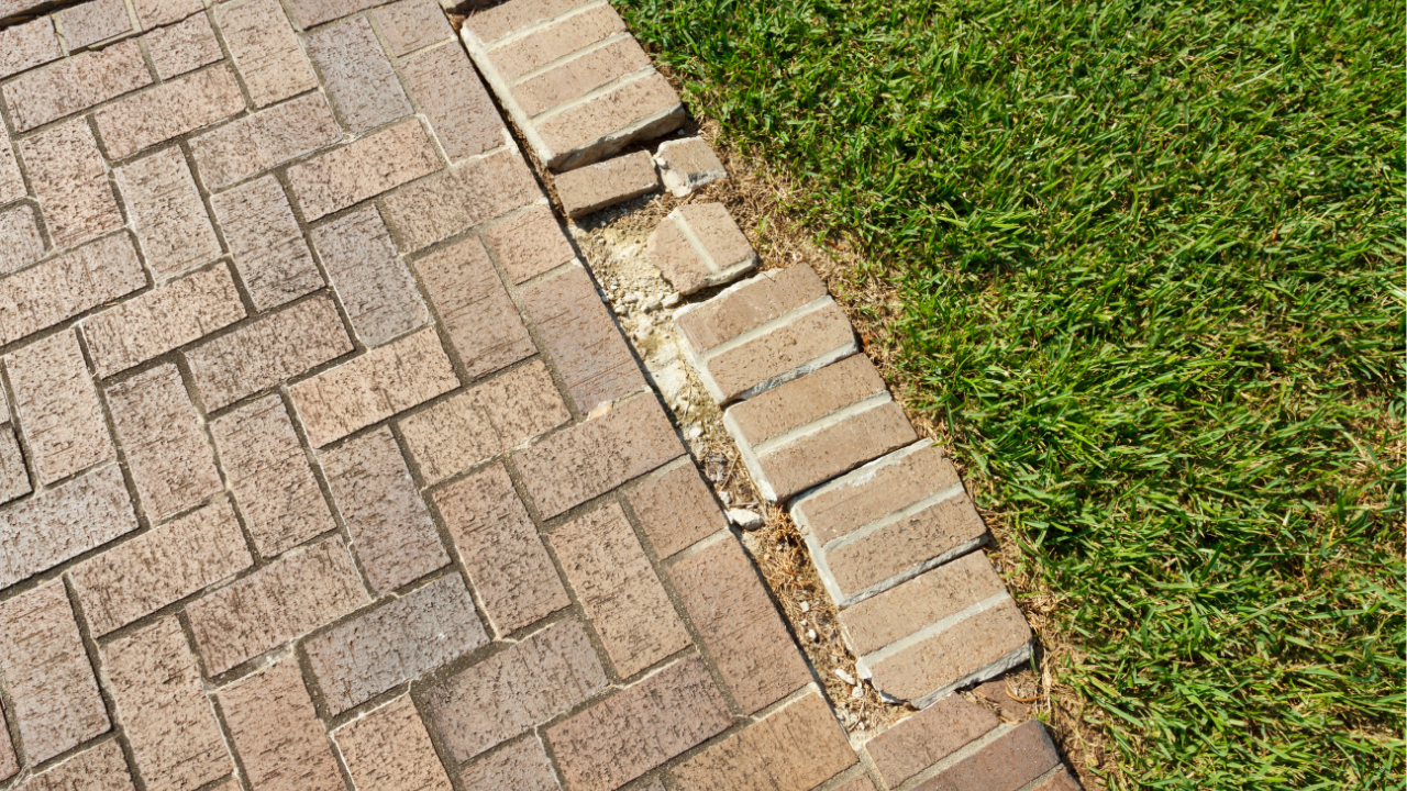 Signs You Need Brick Paver Edge Restraint Repair — Brick Paver