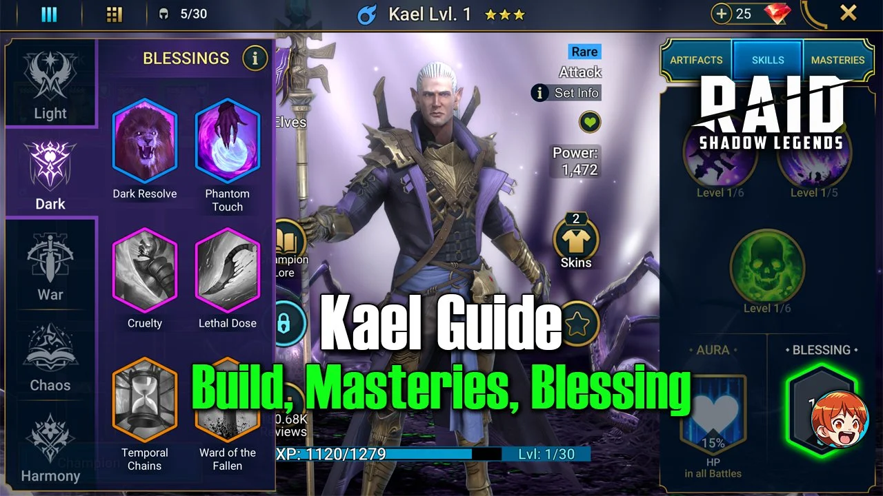 Kael Best Starter Champion! Build Guide: Best Masteries, Items and ...