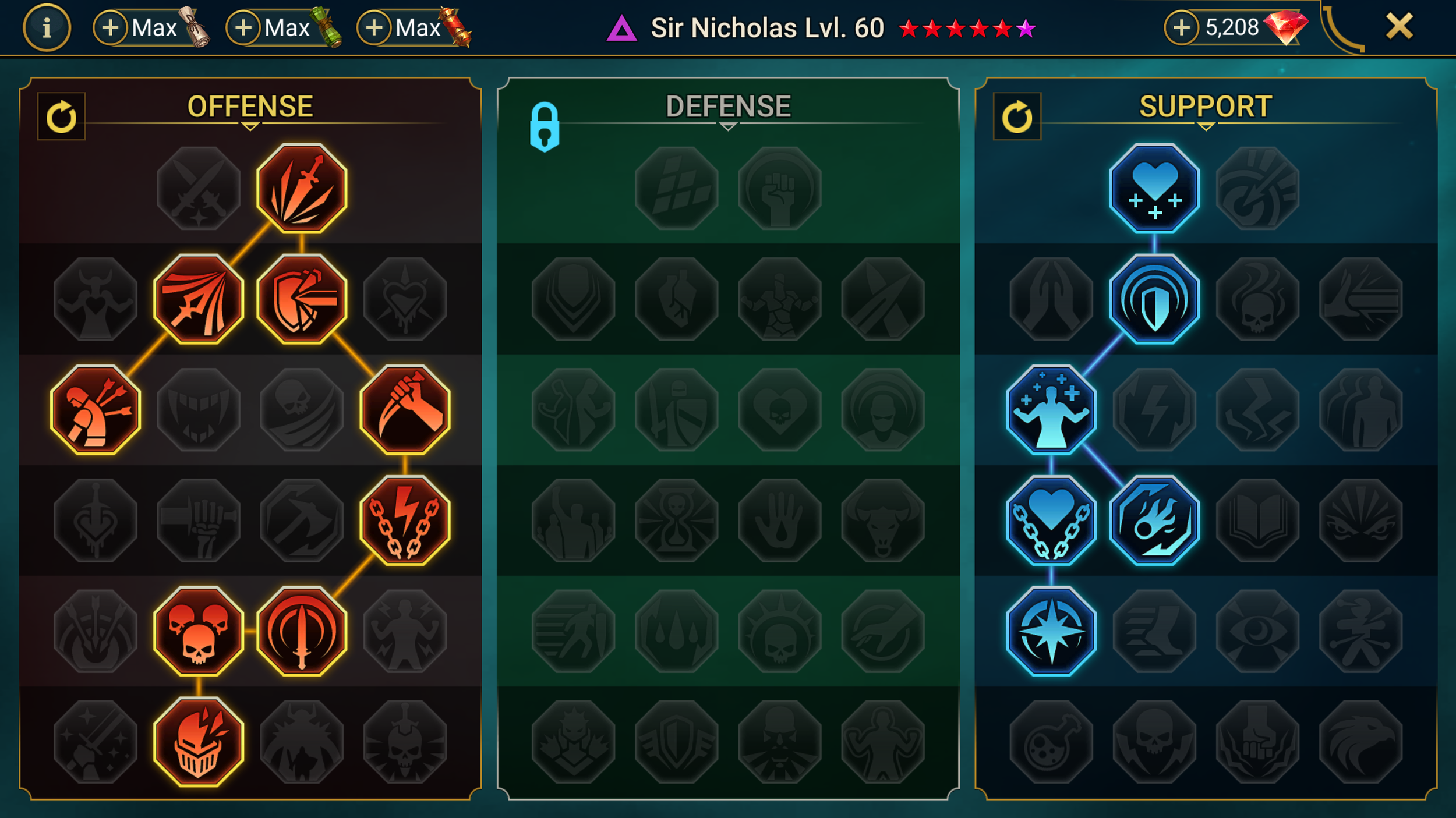 Sir Nicholas Build Guide: Best Masteries, Artifacts, Accessories and ...
